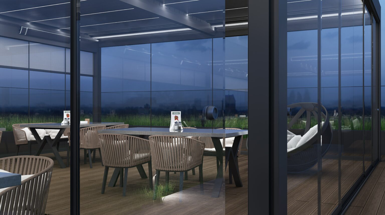 Glass System | GLM Outdoor Solutions | GLM | Pergolas & Outdoor Solutions