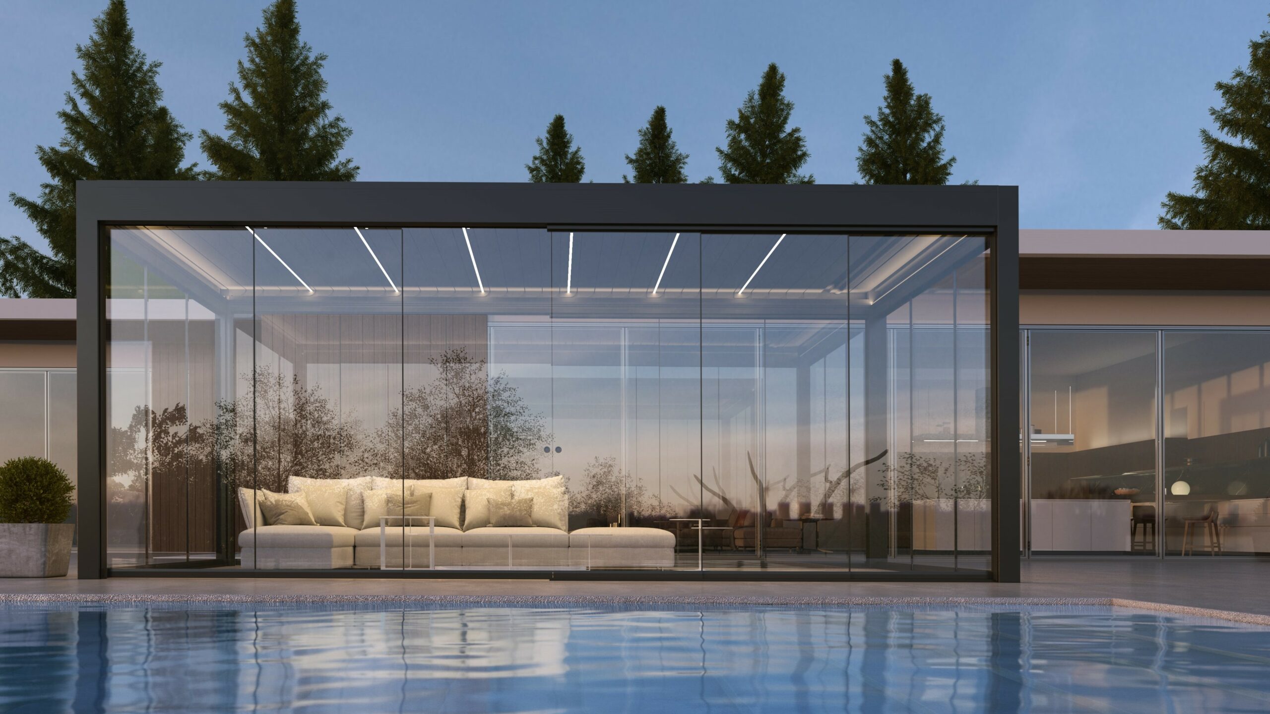 Φωτισμός LED | GLM | GLM | Pergolas & Outdoor Solutions