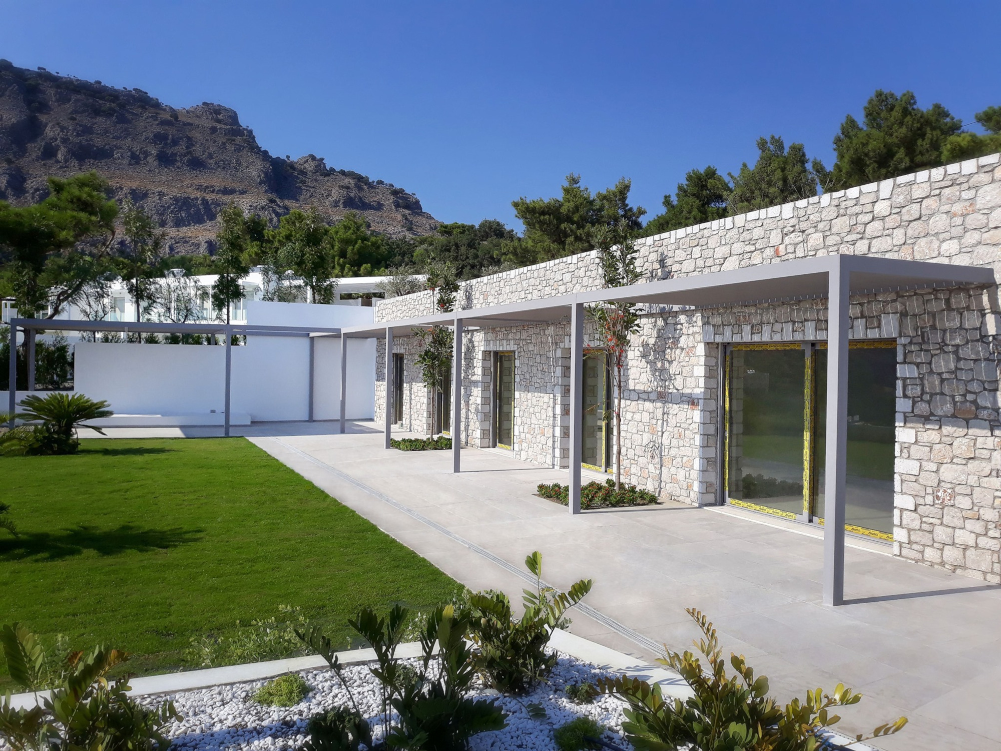 Private Villa Rhodes | GLM | GLM | Pergolas & Outdoor Solutions