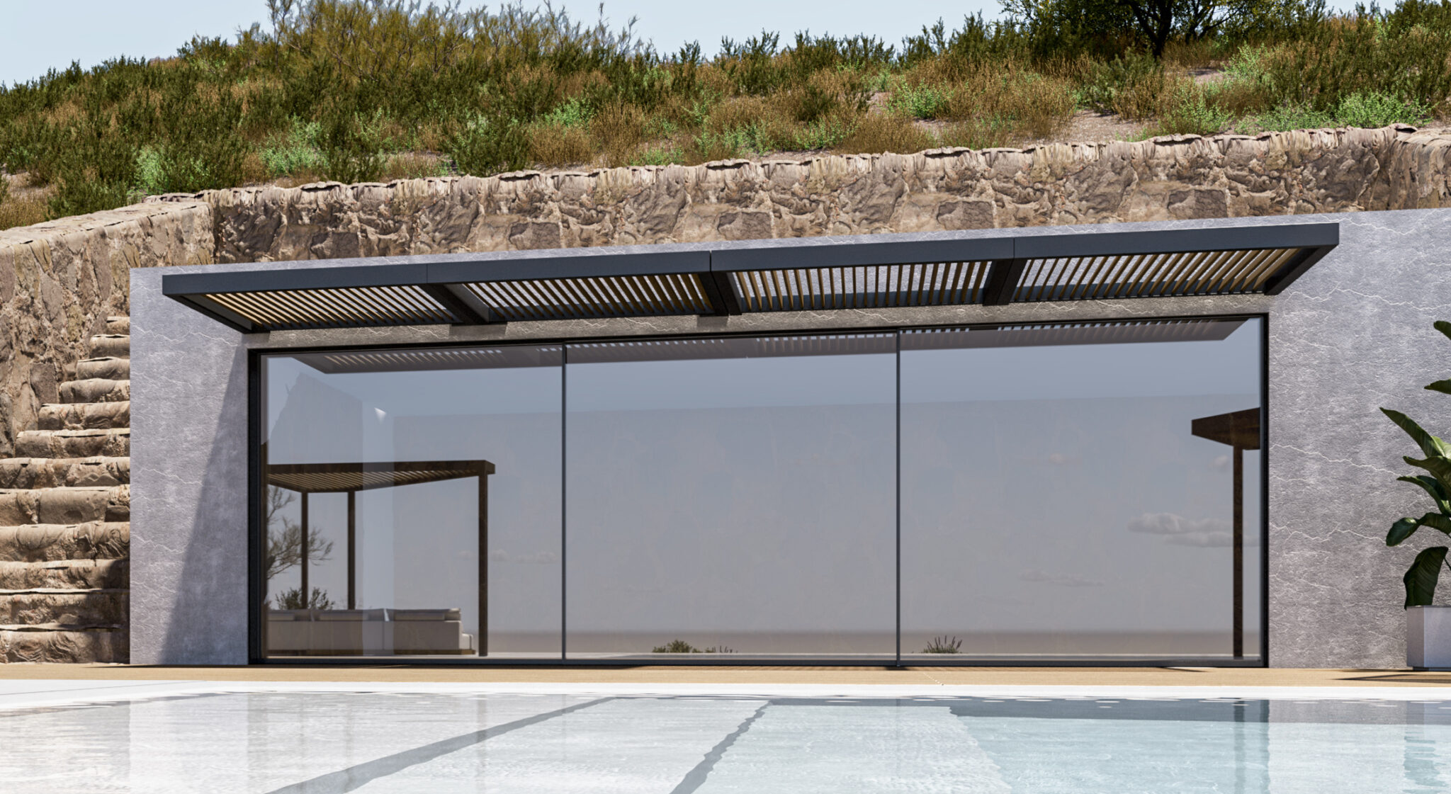 Aluminium canopy | GLM Outdoor Solutions | GLM | Pergolas & Outdoor ...